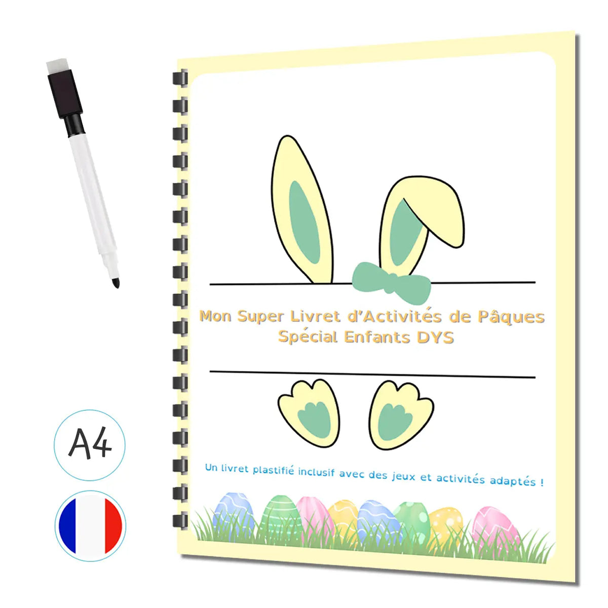 Livret éducatif Œuf de Pâques - livret plastifié 7 pages - La bulle ...